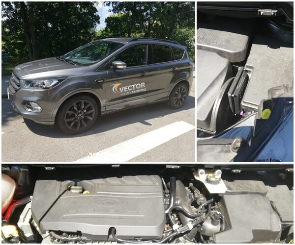 Ford Kuga II 1.5 EcoBoost 150PS tuned with ‘W KeyPad Module’ | Vector ...